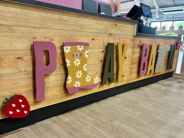 Children's Play Barn at Brocksbushes Farm Shop