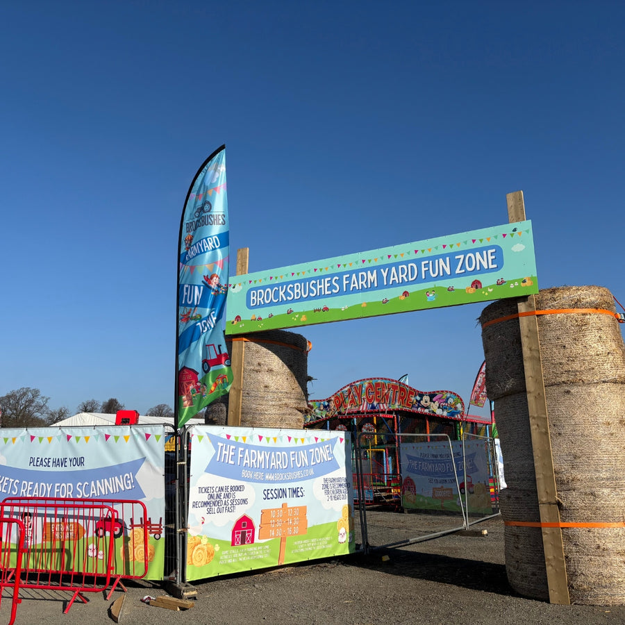 Farmyard Fun Zone at Brocksbushes Farm Shop